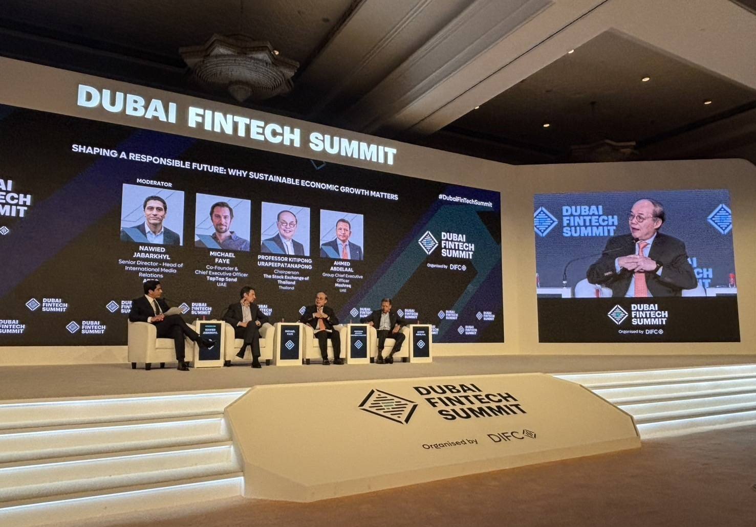 ตลาดหลักทรัพย์ฯ ร่วมให้มุมมองด้านความยั่งยืน แก่ผู้บริหารระดับสูง และผู้ลงทุน ในงาน Dubai ...